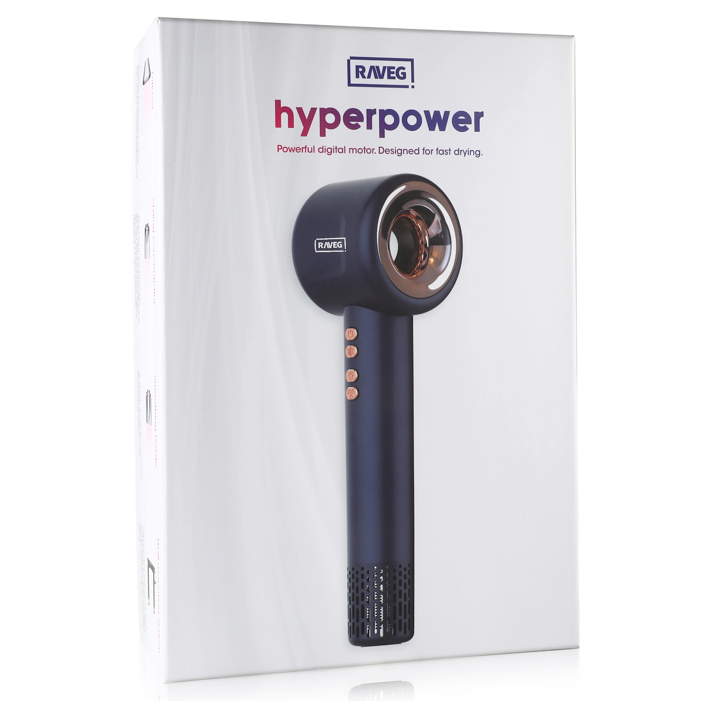 RAVEG Hyperpower ® Navy blue - Haardroger – Raveghairstyling